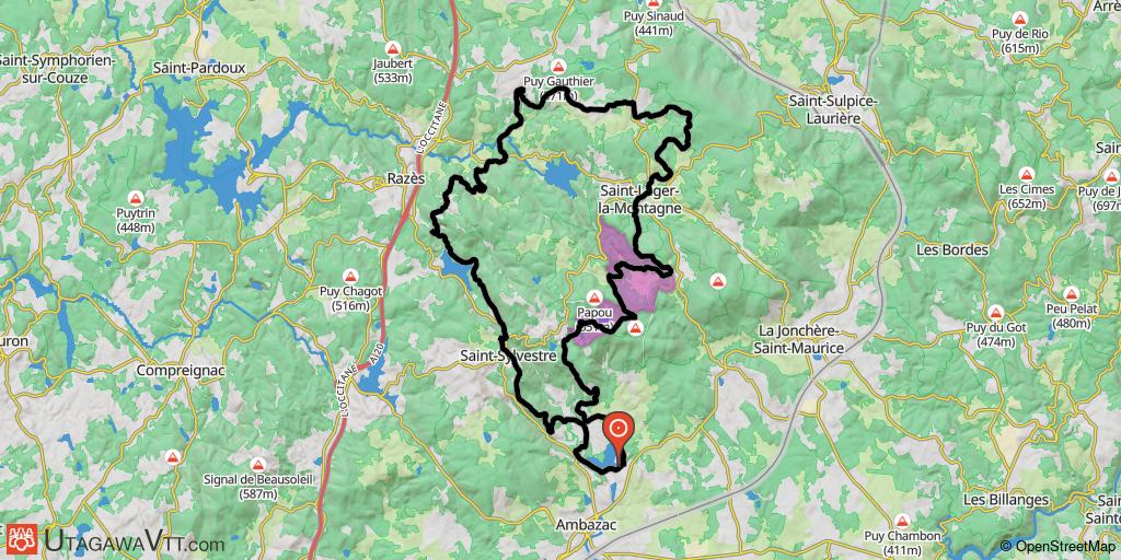  Haute Vienne Rando VTT Saint L ger la Montagne Depuis Ambazac